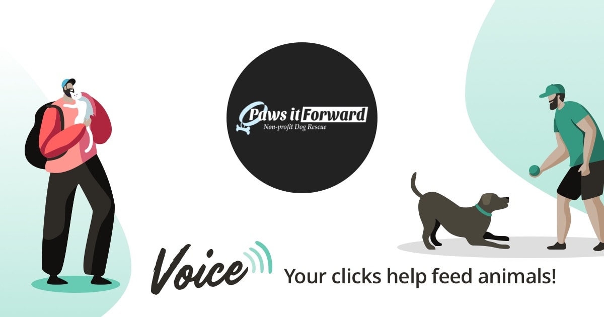 Paws it Forward Dog Rescue - Voice - Yummypets